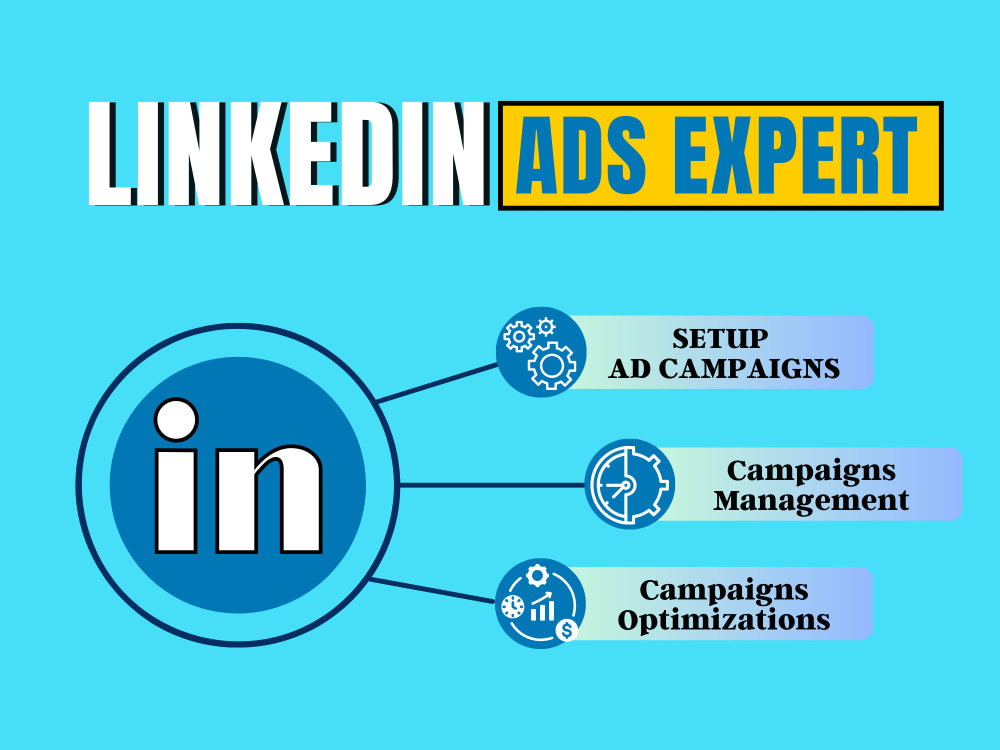 Setup and manage LinkedIn ad campaigns for your business | Upwork