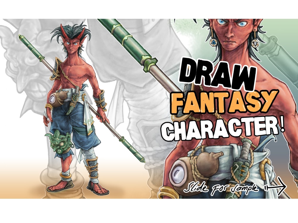 A high-quality and unique character illustration | Upwork