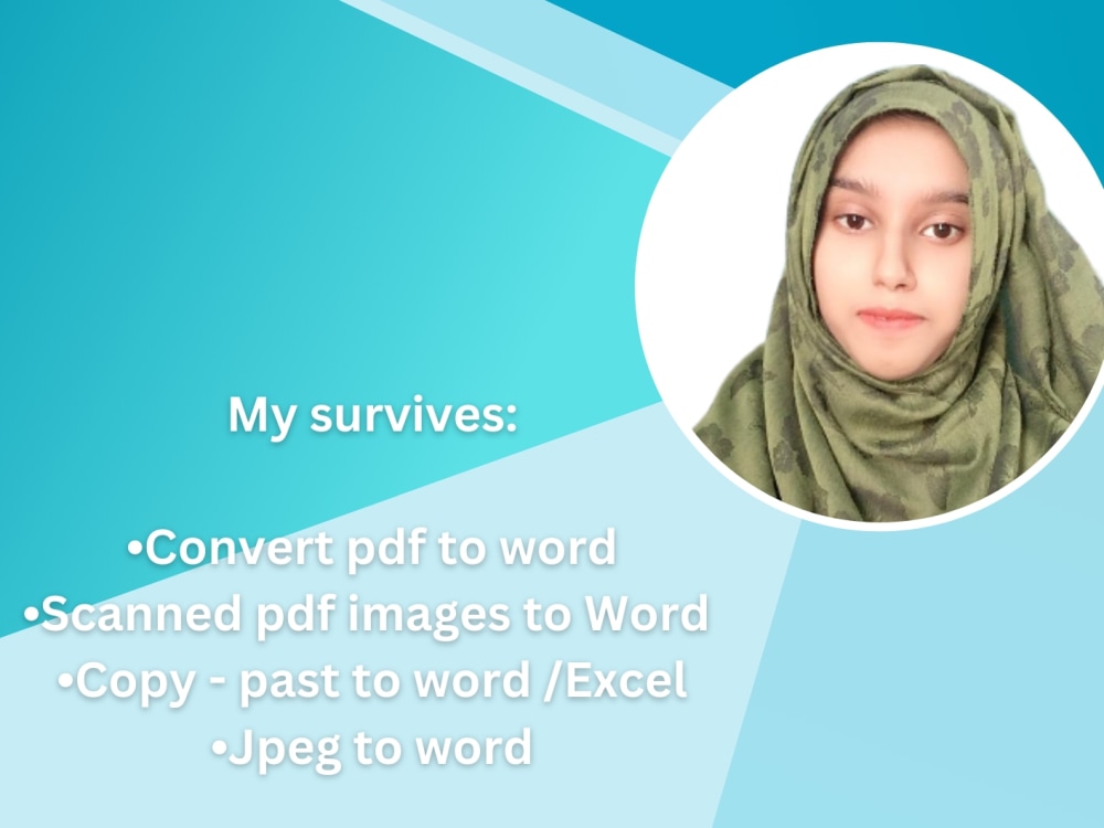 Scanned Pdf to Ms Word Document | Upwork