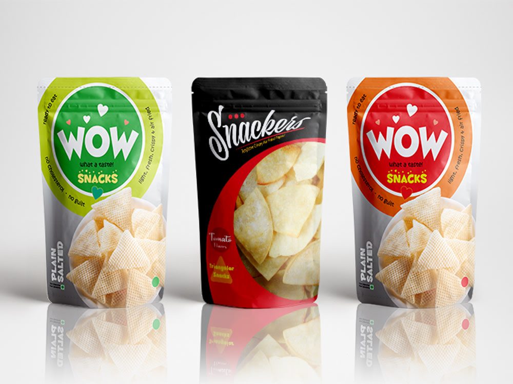 Creative pouch design, bag design, food packaging design, sachet design ...