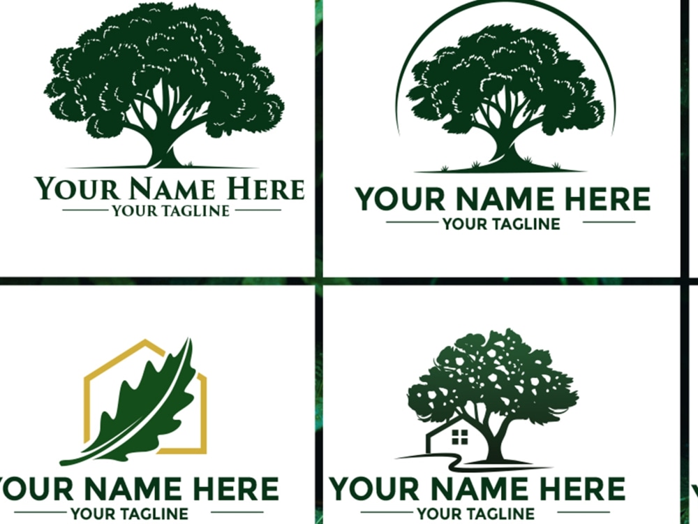 Oak tree logo for your farm, ranch and landscape business | Upwork
