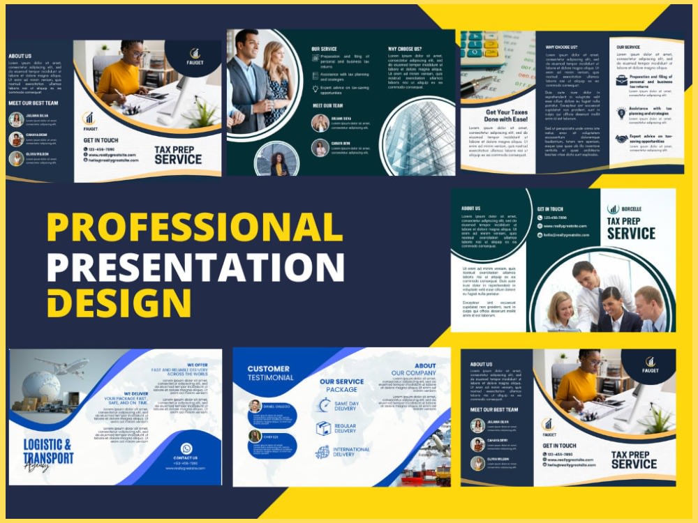Professional and modern PowerPoint presentation design | Upwork