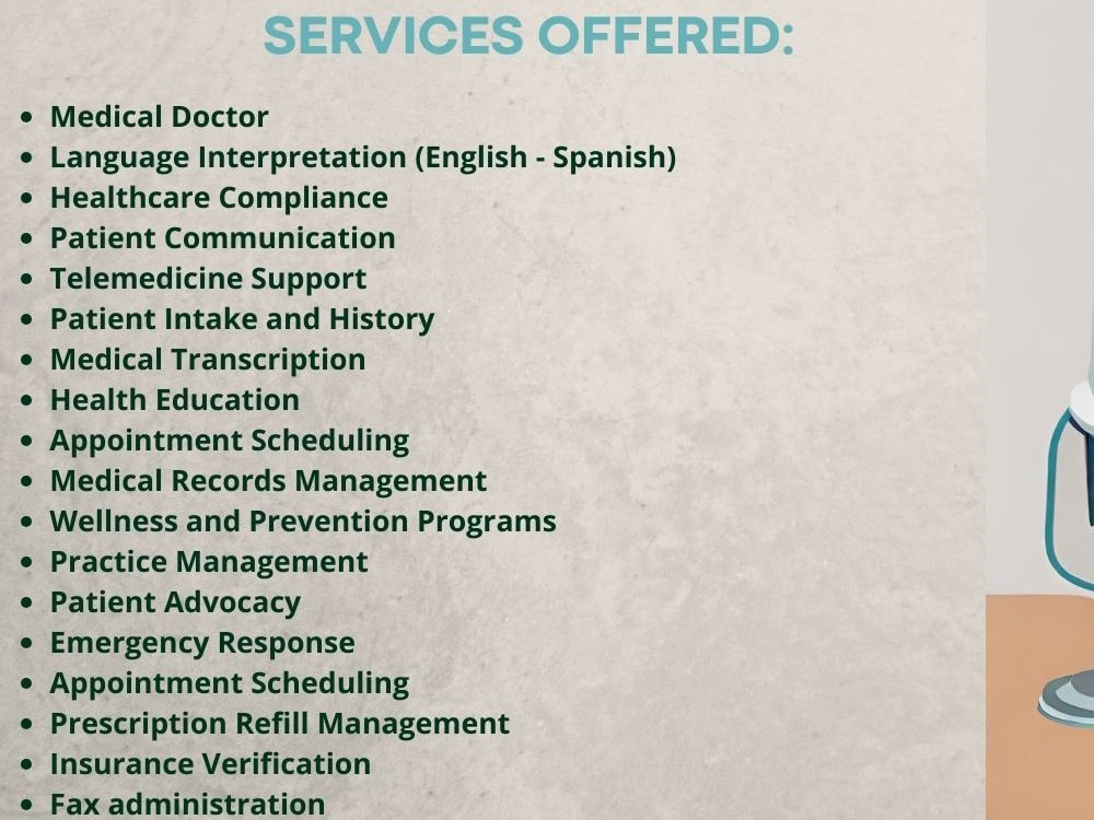 A full medical virtual assistant | Upwork