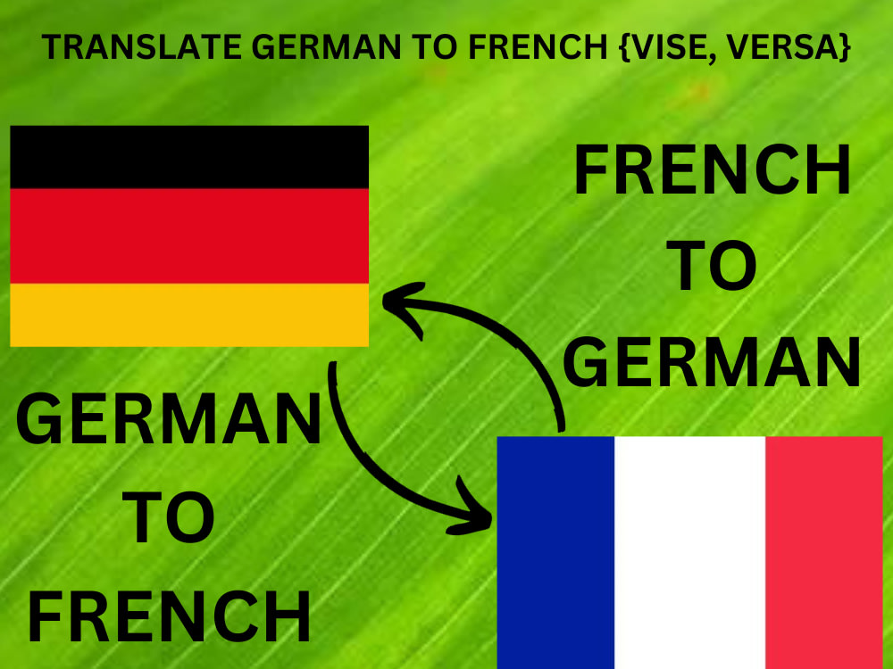 German To French Translation | Upwork