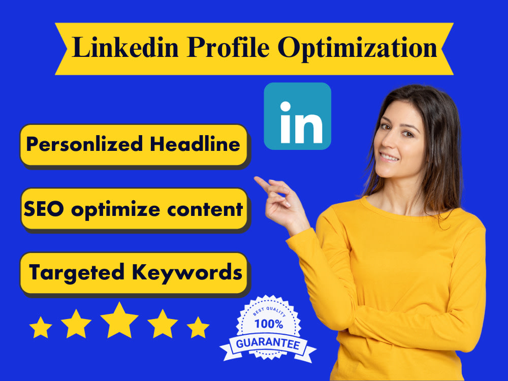Professional Linkedin Profile Optimization From Linkedin Profile