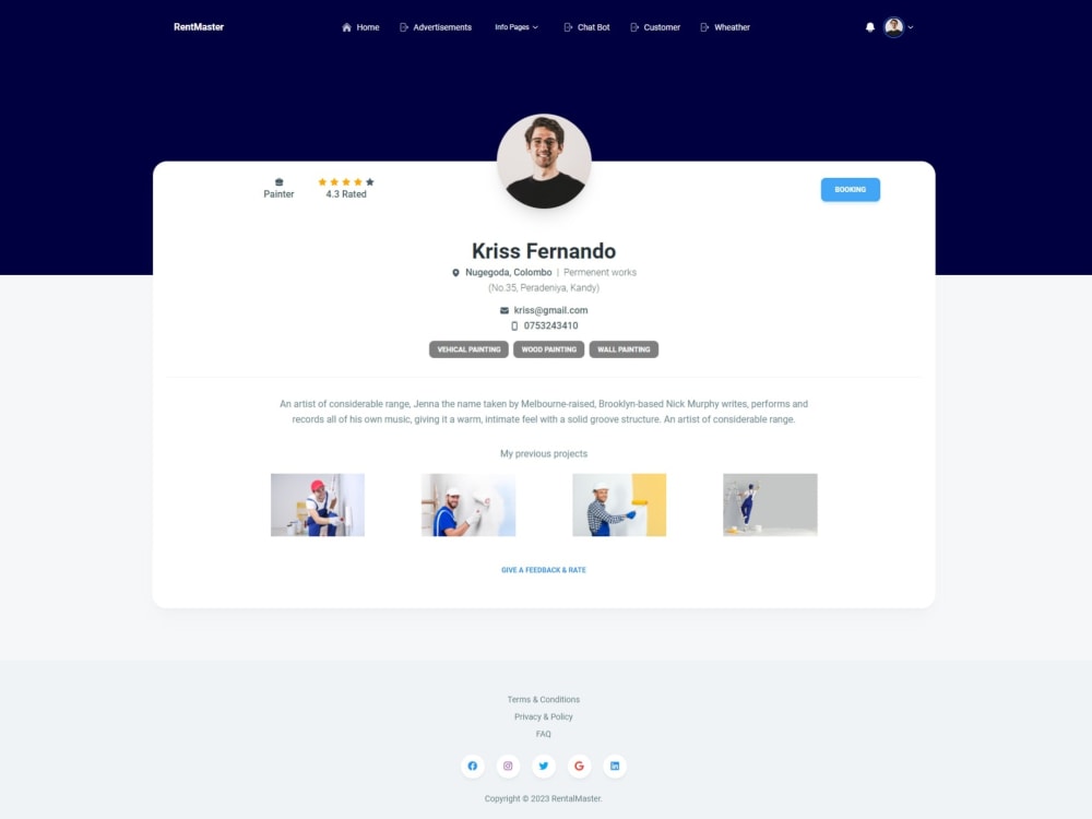 A responsive modern stunning website using React/Next JS with MERN stack | Upwork