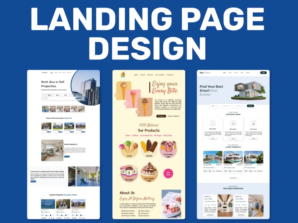 Professional Landing Page Design. | Upwork