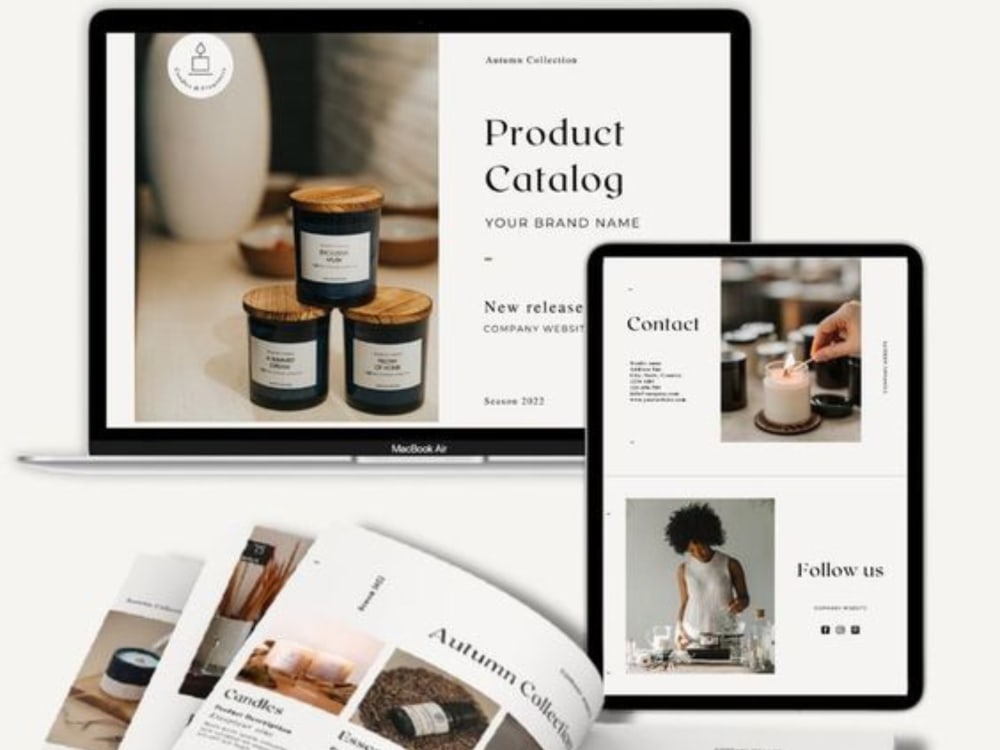 Creative and Visually Appealing Catalog | Upwork