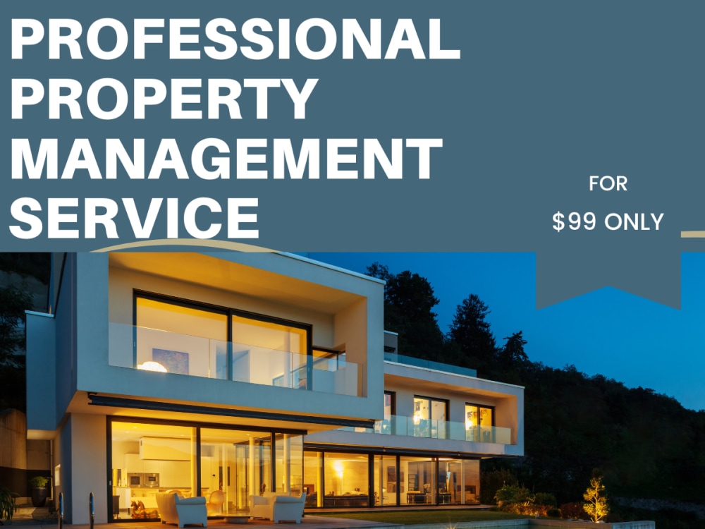 A monthly property management service | Upwork