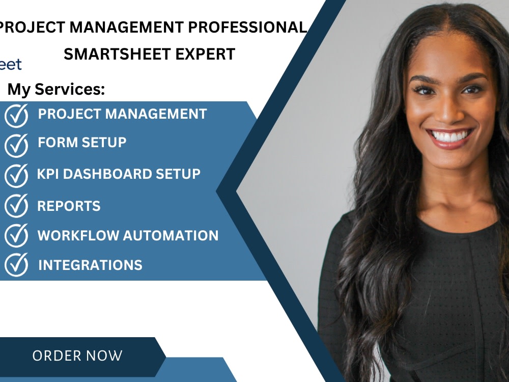 Smartsheet Setup |Smartsheet Automation |Smartsheet Dashboard and Workflows | Upwork