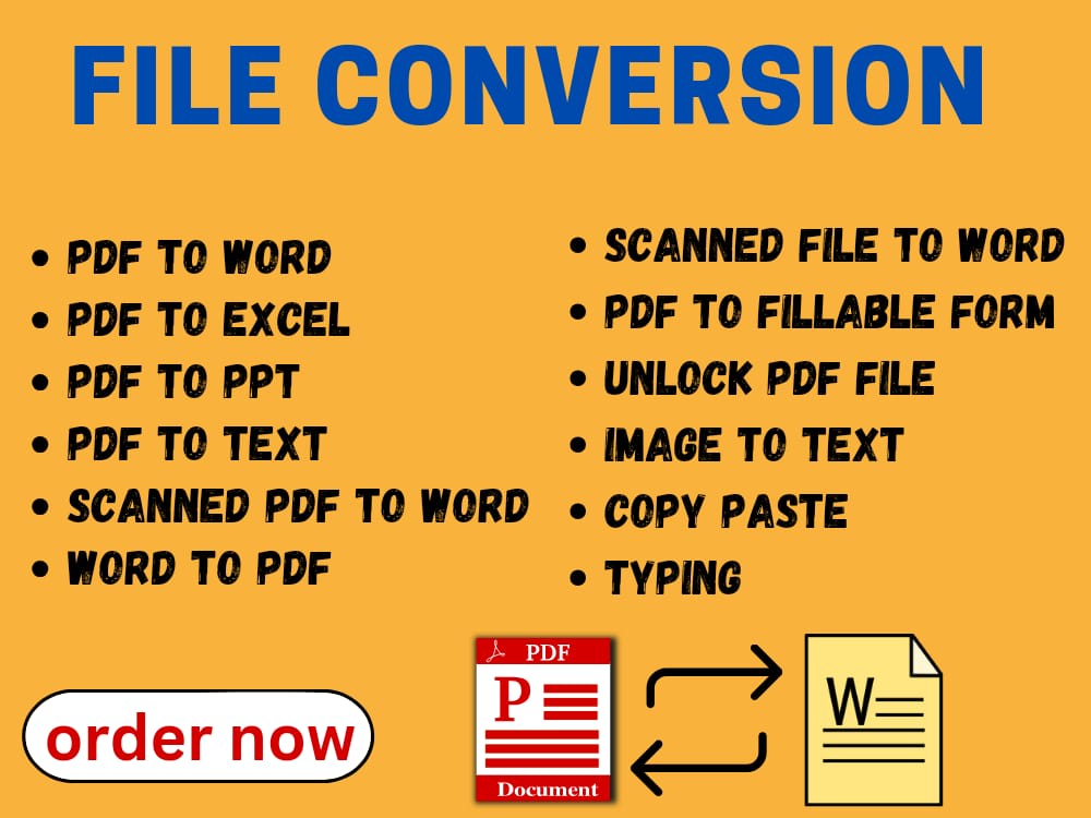 Pdf Conversion Editing Formatting Typing And Copy Paste Services