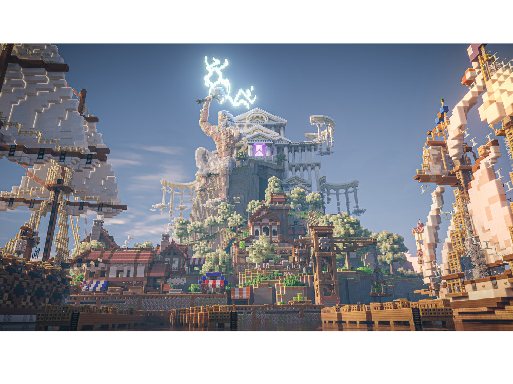 A fantastic minecraft lobby/hub build for your server | Upwork