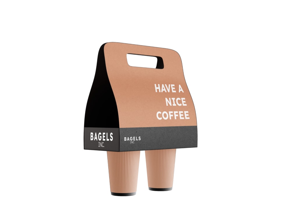 Unique coffee paper cup design for your cafe | Upwork