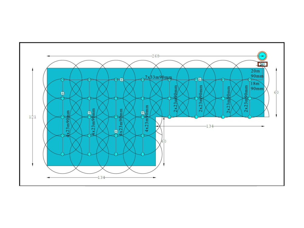 Efficient irrigation design for your landscape, lawn or agriculture area. | Upwork