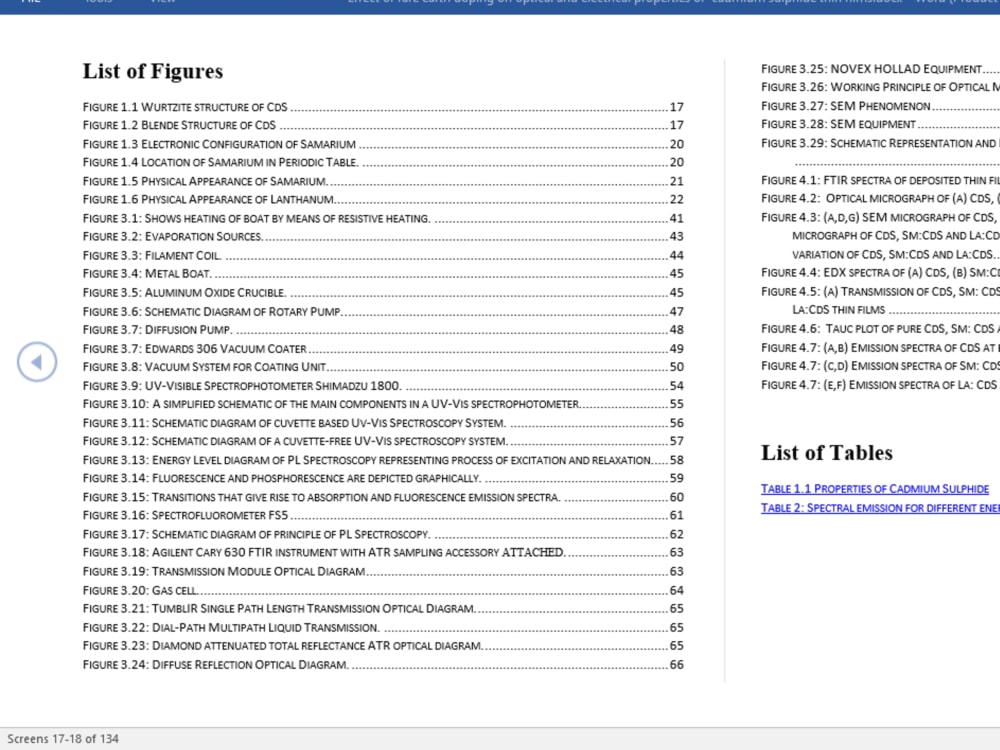 Automated table of contents page numbering in word | Upwork