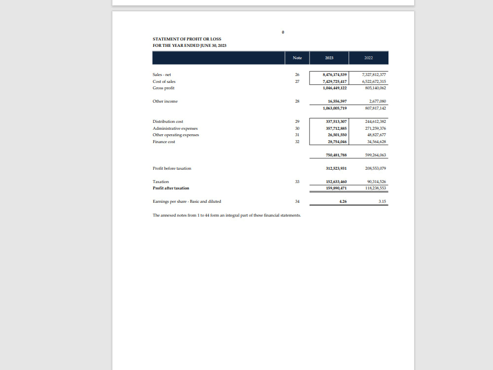 Complete Financial Statement from Scratch | Upwork