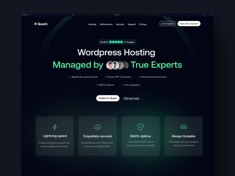 First-Class UI/UX Design for Landing Page or Website | Upwork