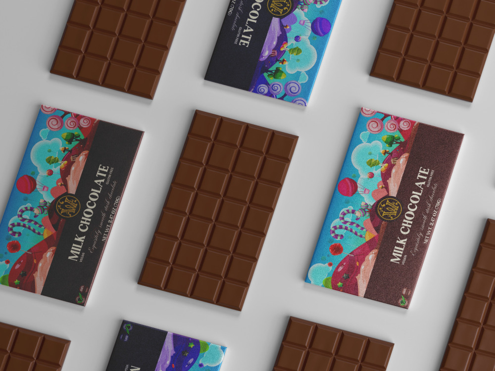 Chocolate packaging and label design | Upwork