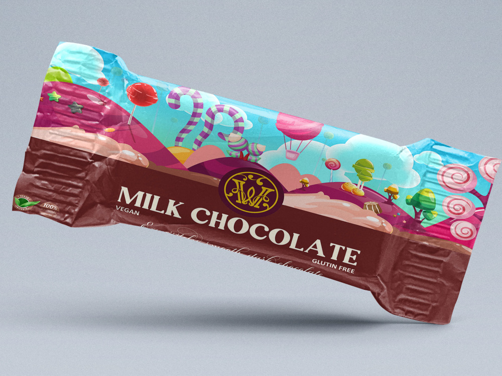 Chocolate packaging and label design | Upwork