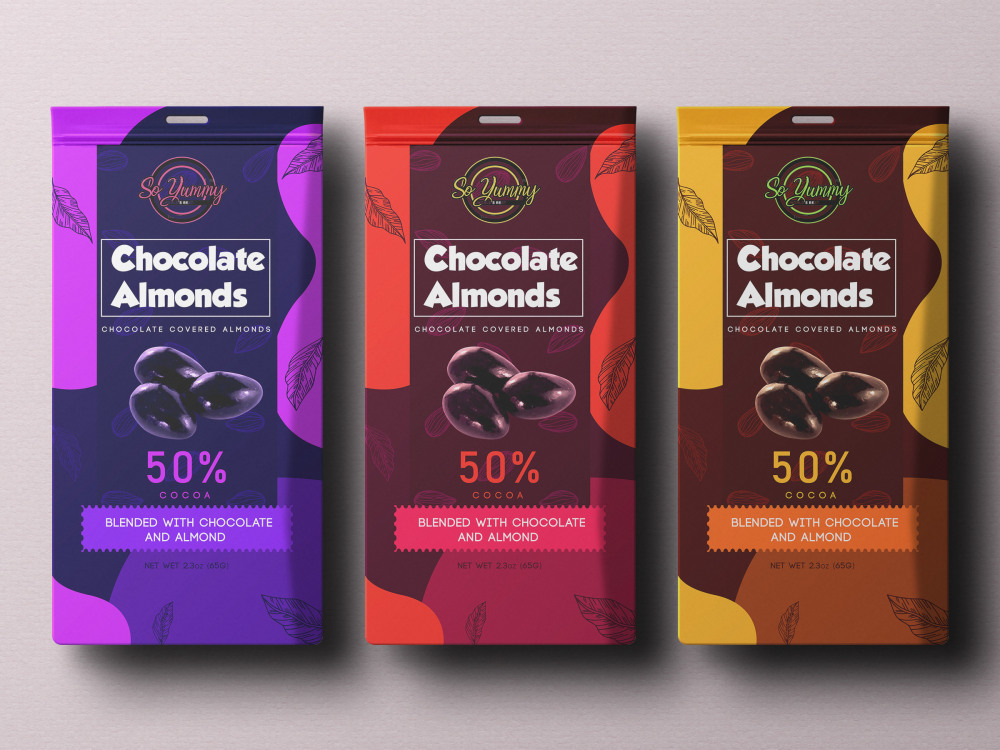 Chocolate packaging and label design | Upwork
