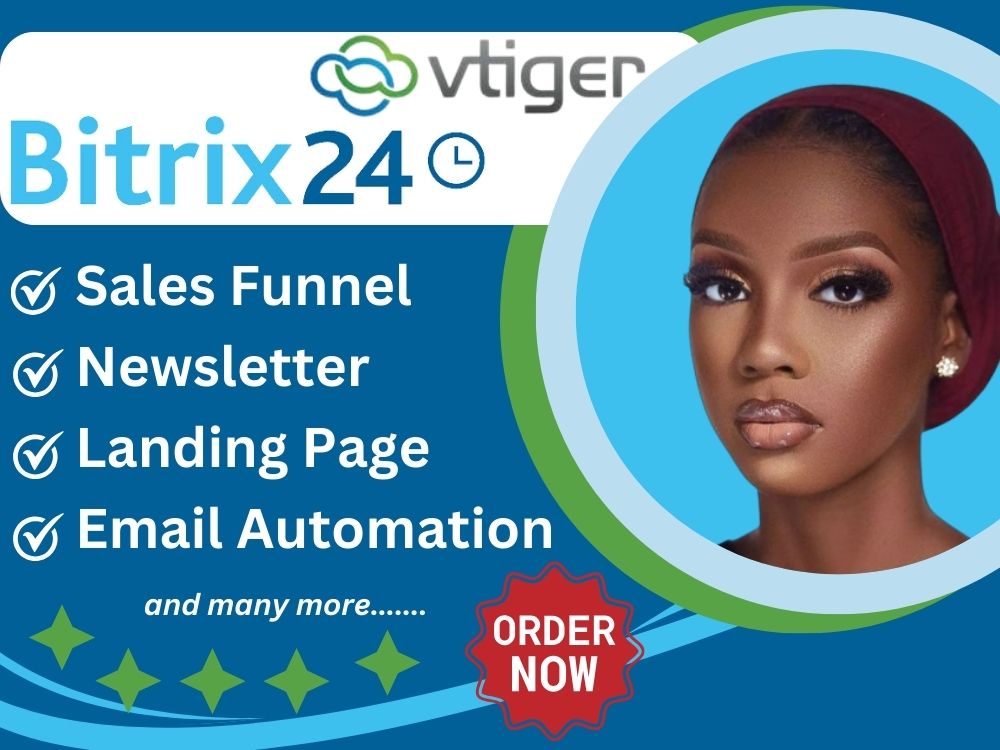 Setup vtiger crm, bitrix24 automation, integration and your consultant | Upwork