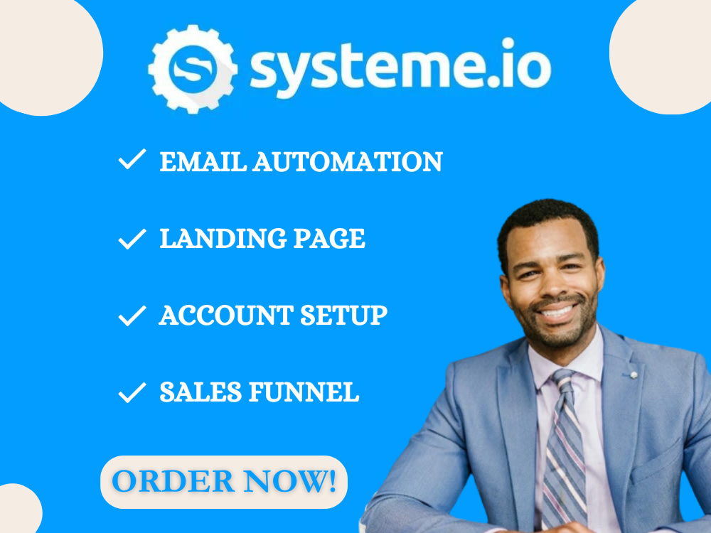 A responsive sales funnel account setup with automation | Upwork