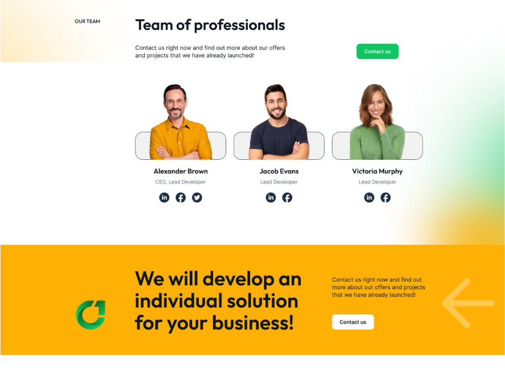 A Fantastic Ui Design Using Html Css Javascript And Bootstrap Upwork