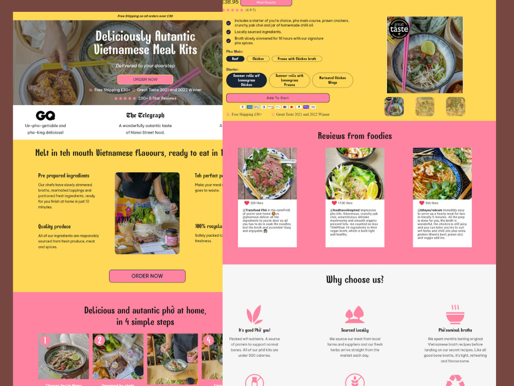 Responsive Landing Page Design in Figma | Upwork