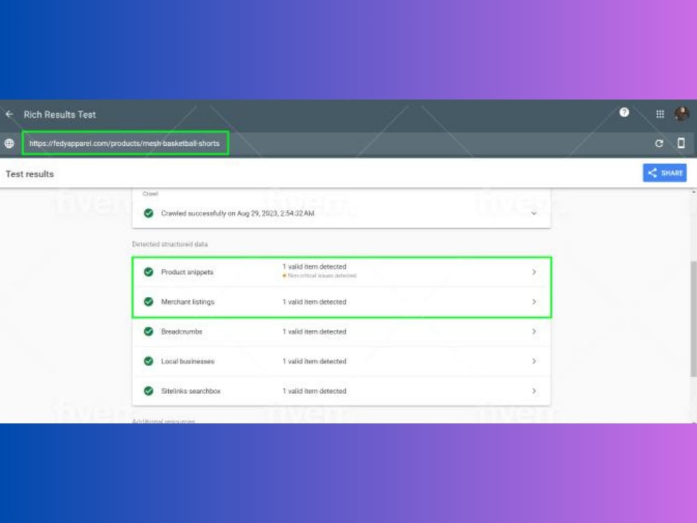 Schema markup, rich snippet, structured data on Shopify, Wix & WordPress. | Upwork