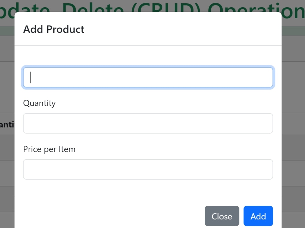 Dynamic Admin CRUD Datatable with Ajax, Jquery, Bootstrap | Upwork Dynamic Admin CRUD Datatable with Ajax, Jquery, Bootstrap | Upwork