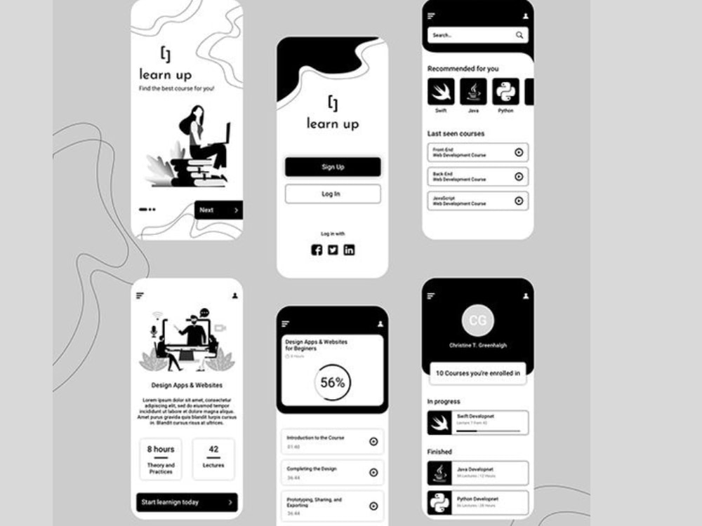 Pixel perfect MVP bubble Web and Mobile App built in Bubble.io | Upwork
