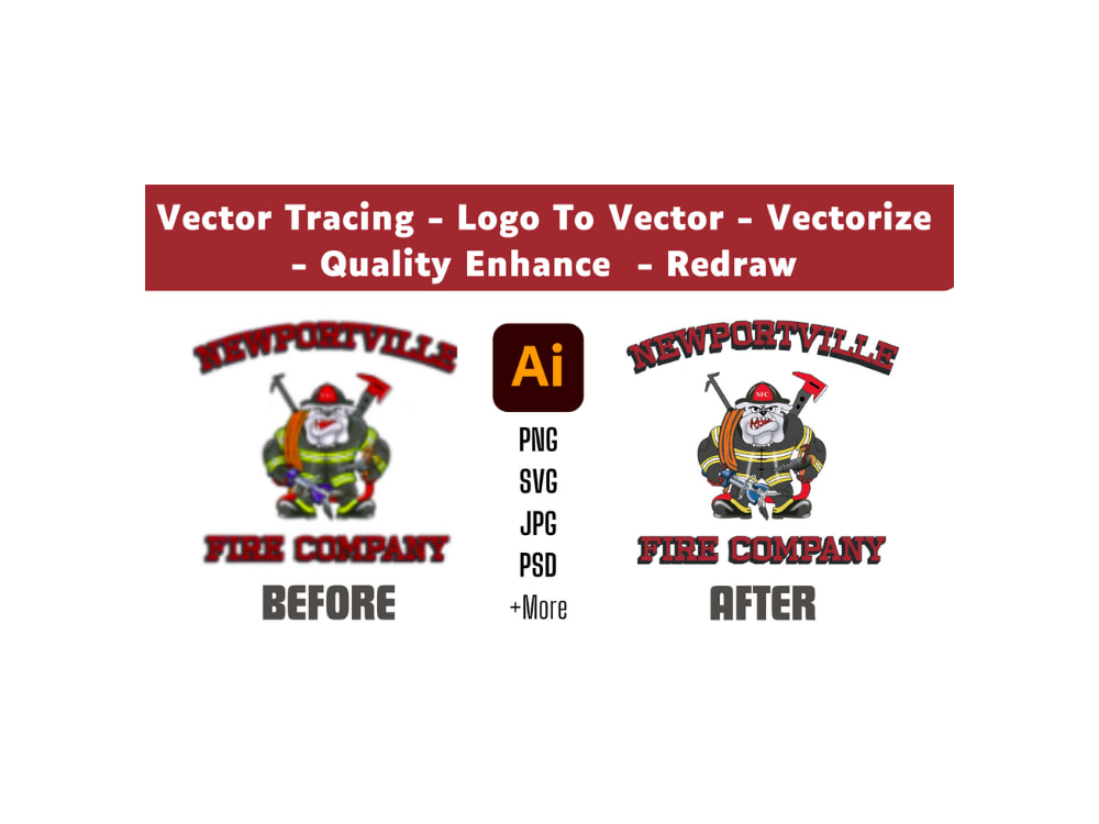 Vector design, Vector Trace your logo | Vector Illustration | Upwork