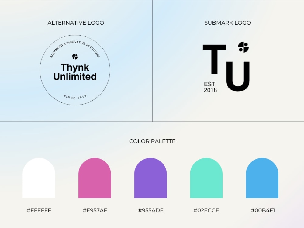 A unique 2024 logo design & brand Identity | Upwork