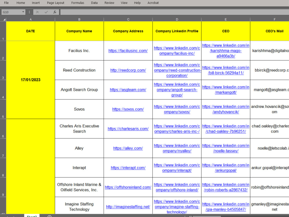 Personal and virtual assistant for data entry | Upwork