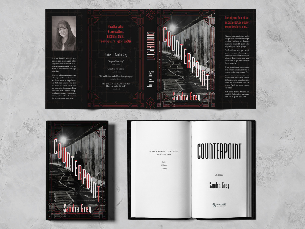 A fiction novel layout that will attract readers in your target genre ...