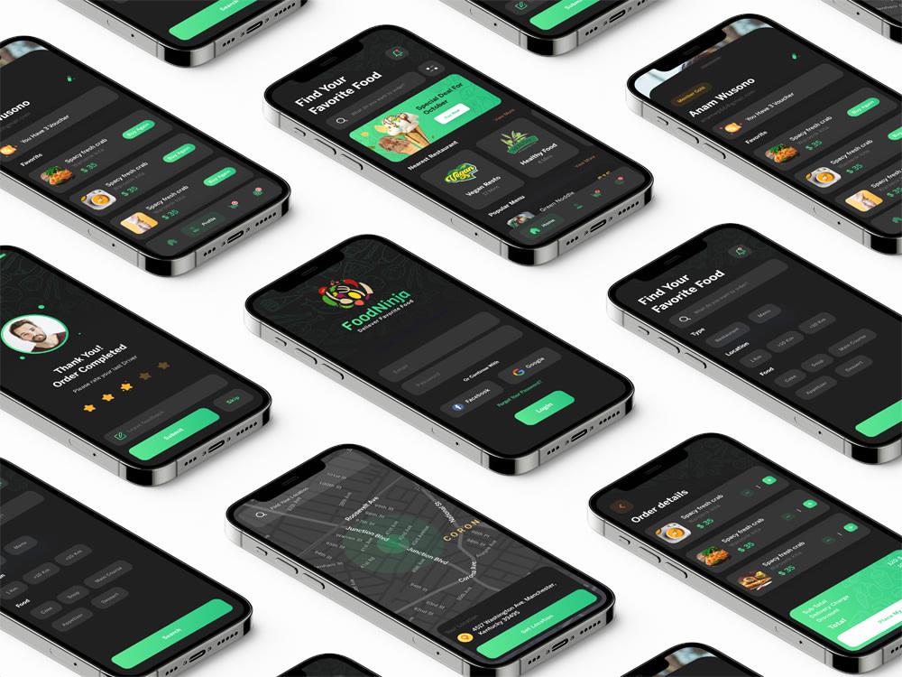 Mobile app UI UX design in XD, PSD, and Figma | Upwork