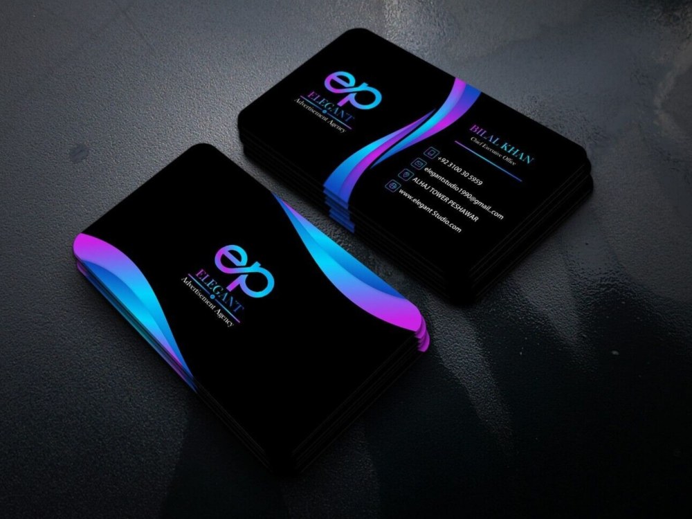 Custom business card design for your brand | Upwork