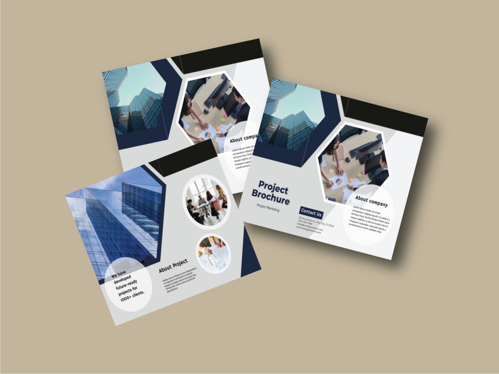 Custom brochure leaflets and pamphlets Design for Effective Advertising ...