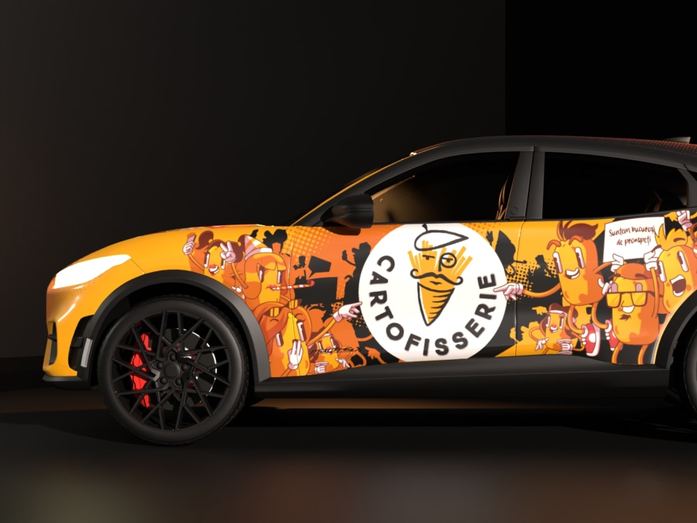 A great car livery design | Upwork