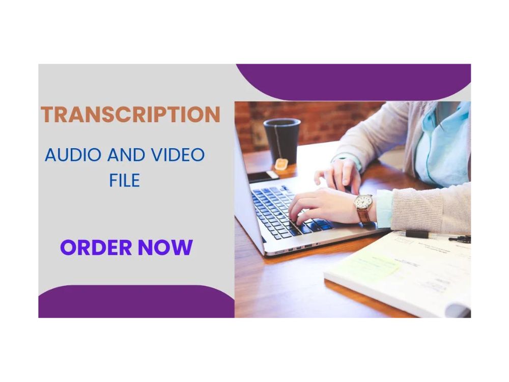 Quality transcription of your audio/video within 24hrs. | Upwork