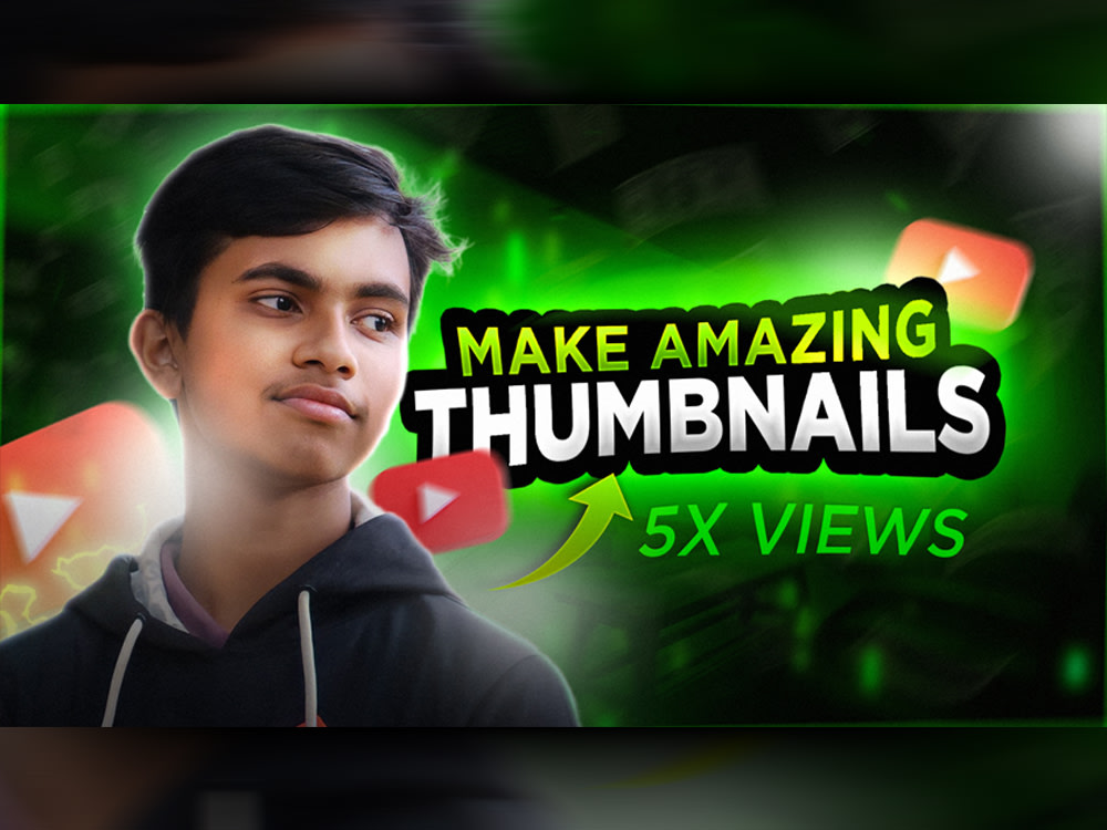 Amazing catchy YouTube Thumbnails | Upwork