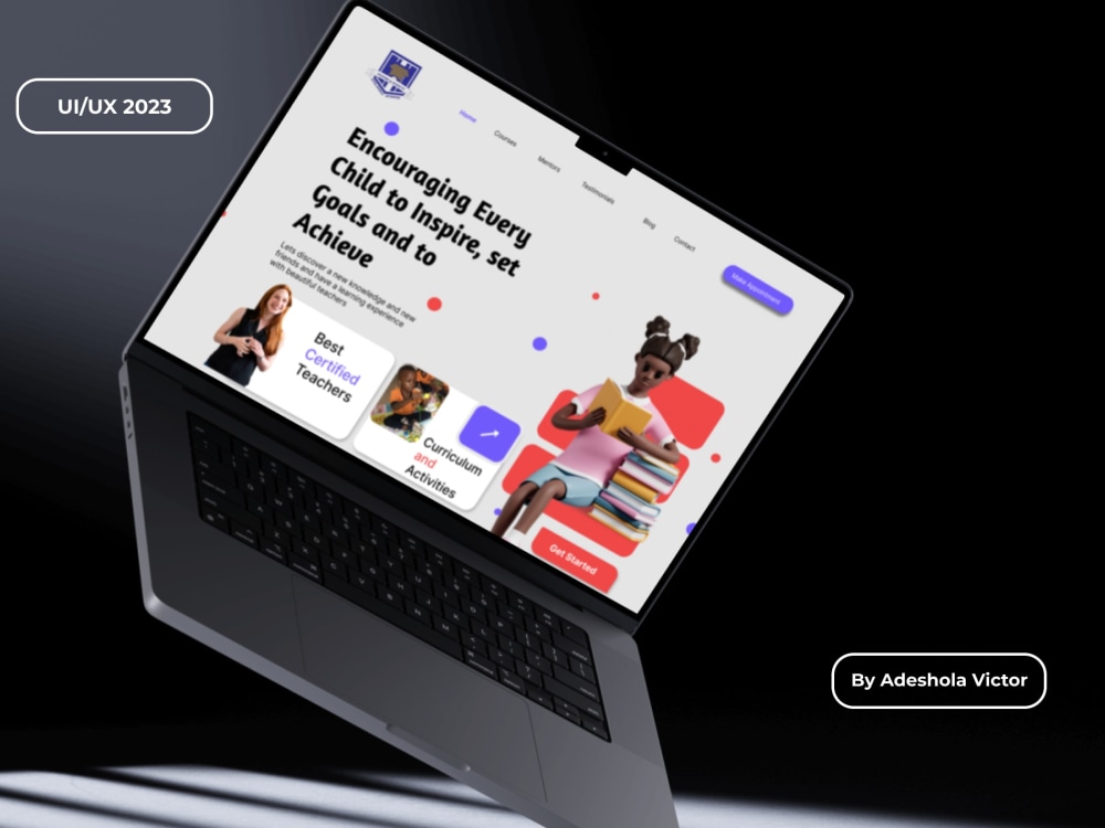 Ui/ux design for mobile, website and landing page align with your ...