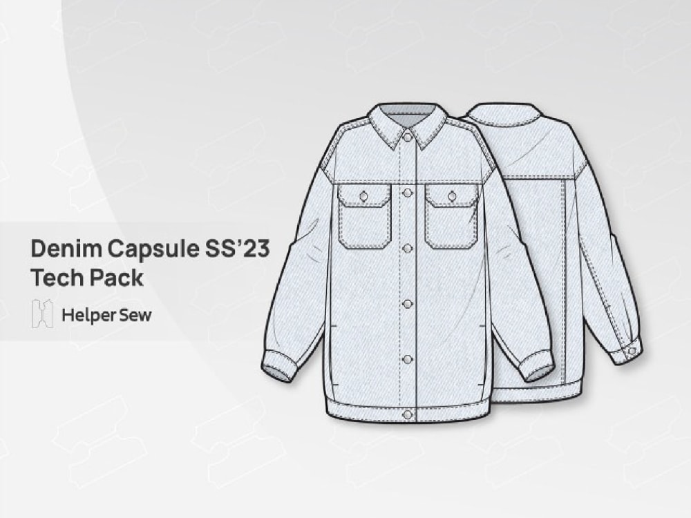 Tech pack detailed for factory production. | Upwork