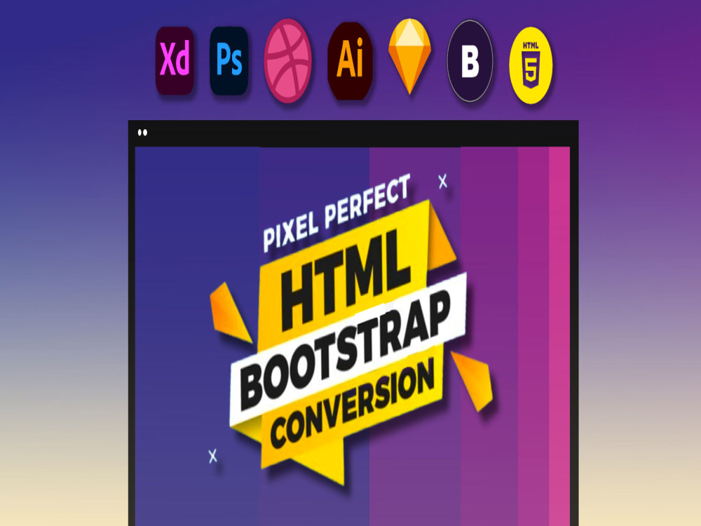 A responsive HTML Bootstrap website from your PSD, XD, or Figma designs. | Upwork