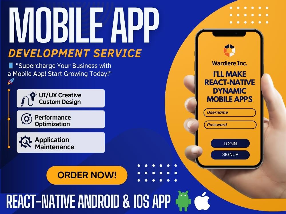 A Complete Android And Ios React Native Hybrid Custom Mobile App Upwork