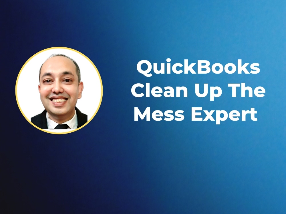 A QuickBooks Clean Up The Mess Expert | Upwork