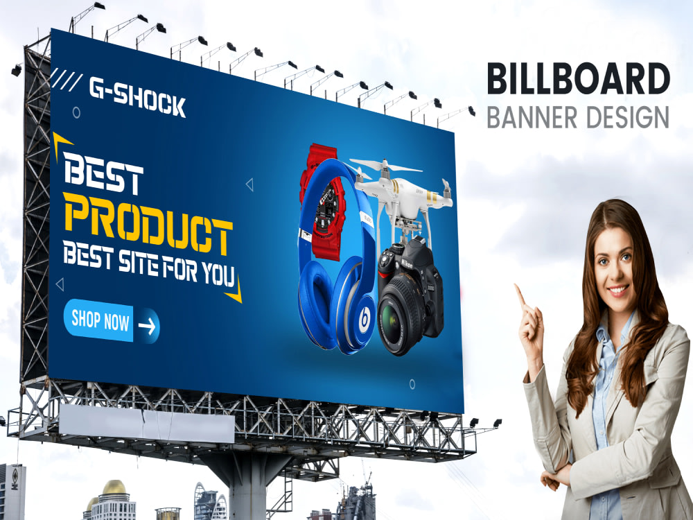 Design custom printable vinyl banner,signage and billboard | Upwork