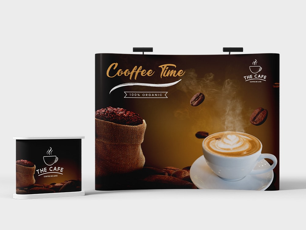 Professional backdrop design for trade show booth & exhibition | Upwork