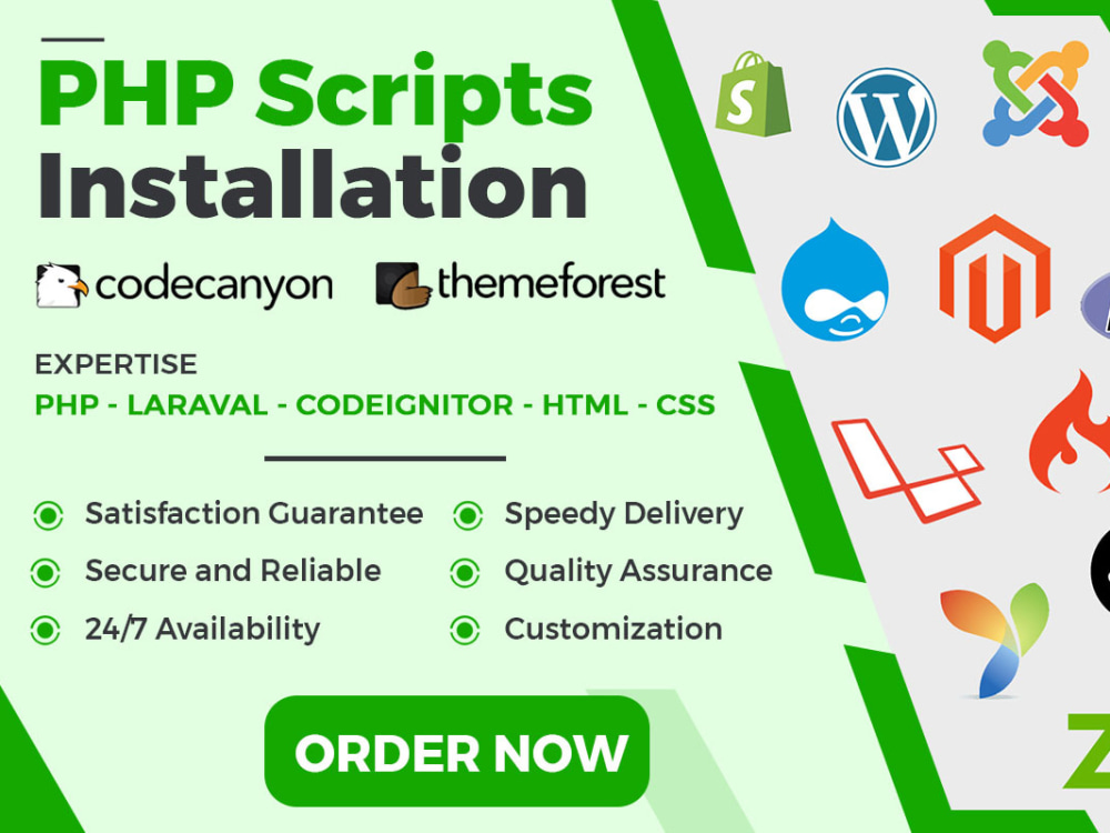 Install the PHP script on your hosting and server | Upwork