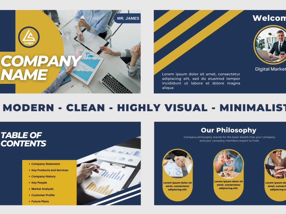 Canva Presentations and Documents Including Infographics | Upwork